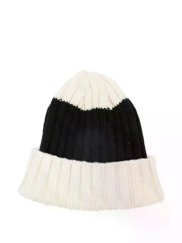 Gianfranco Ferre Logo-patch Beanie