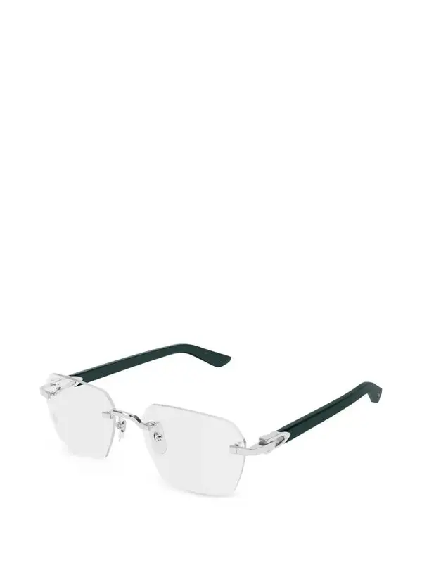 Cartier Rimless Geometric Eyeglasses