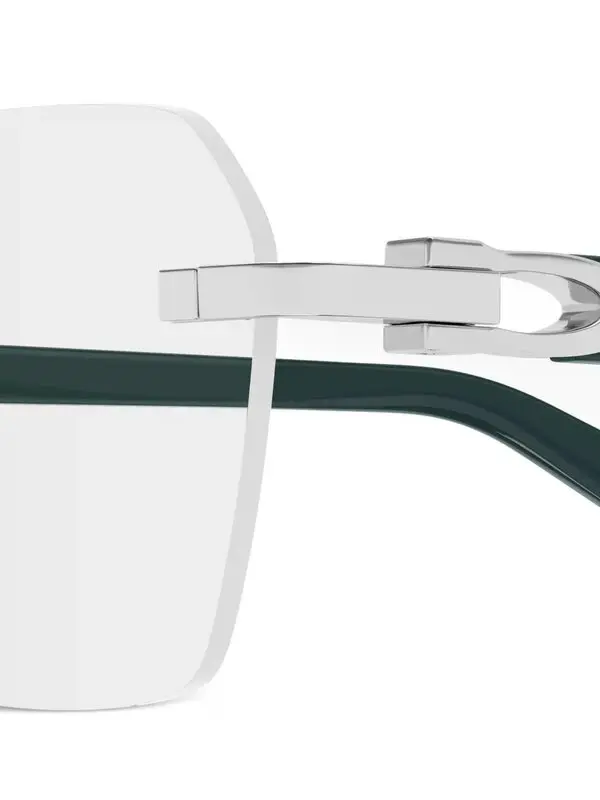 Cartier Rimless Geometric Eyeglasses