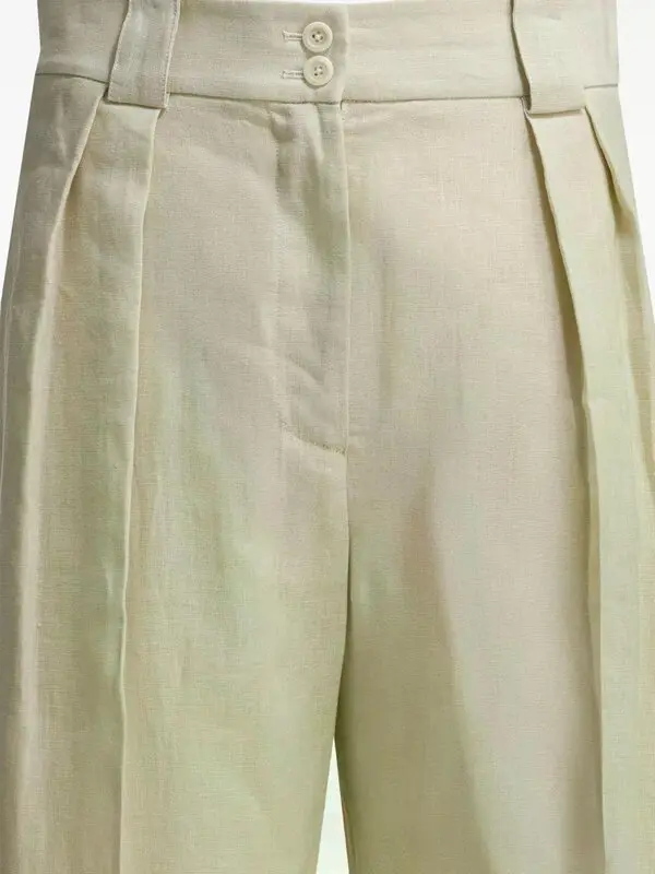 INES DE LA FRESSANGE PARIS Marlene Pleated Trousers