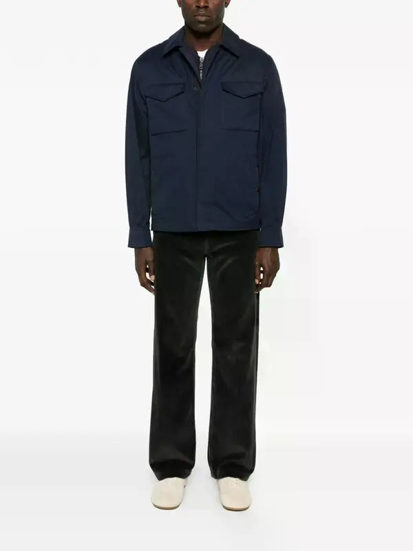 Moncler Brushed Cotton Pocket Jacket