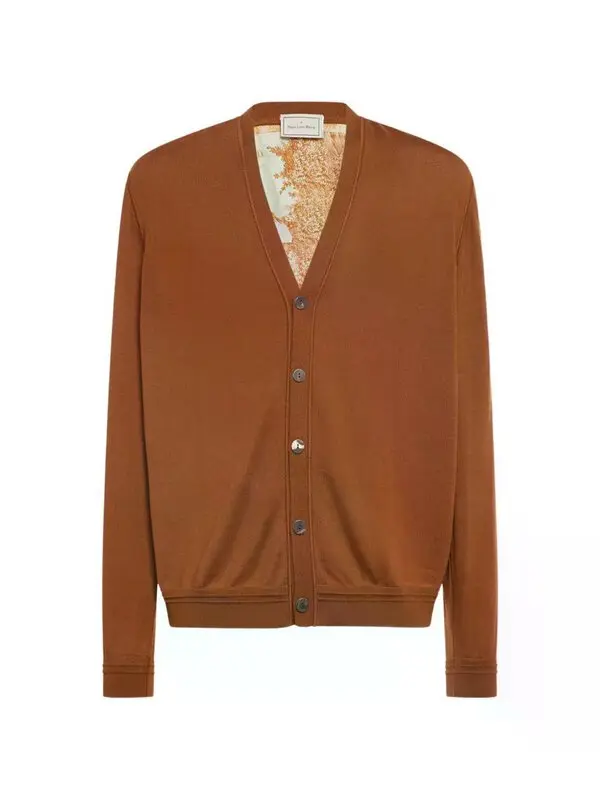 PIERRE-LOUIS MASCIA V-neck Cardigan - Brown