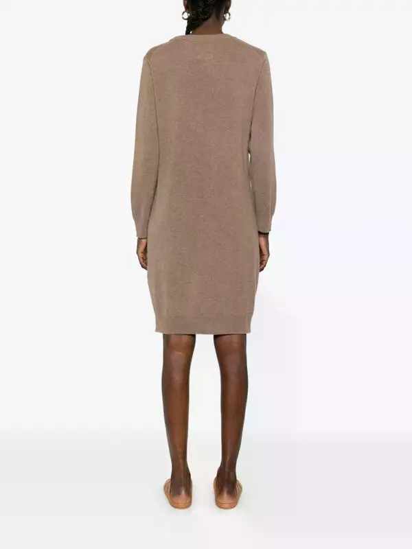 Gant Long-sleeve Midi Dress