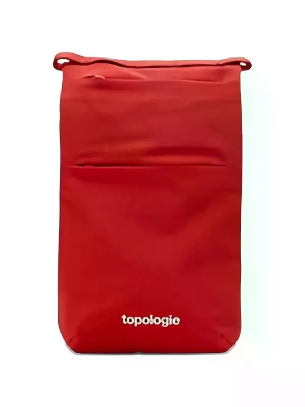 TOPOLOGIE Logo-detail Phone Sacoche - Red