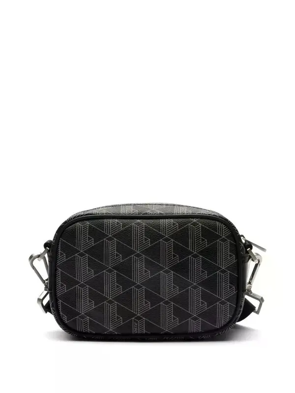 Lacoste Geometric Pattern Cross Body Bag