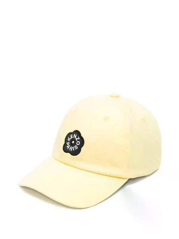 Kenzo Floral Motif Cap - Yellow
