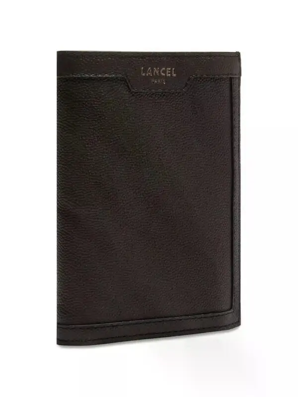 LANCEL Charlie Leather Wallet - Brown