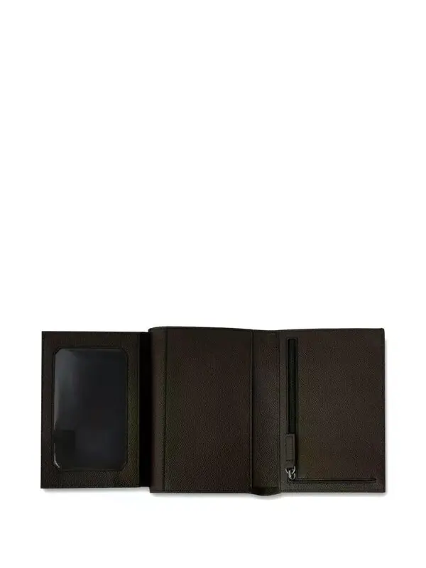 LANCEL Charlie Leather Wallet - Brown