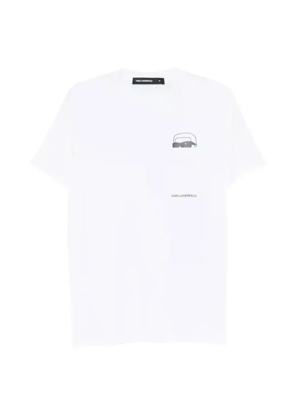 Karl Lagerfeld Logo-print T-shirt - White