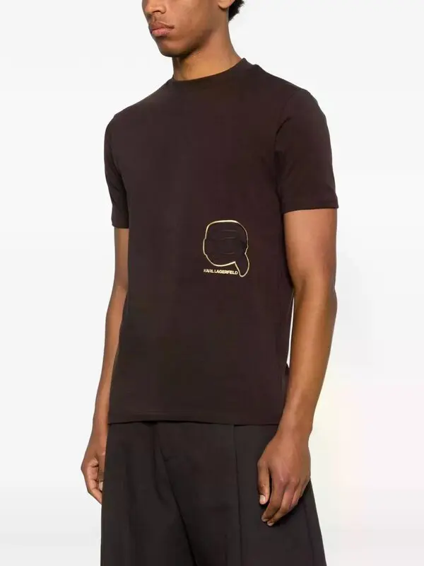 Karl Lagerfeld Logo-motif T-shirt