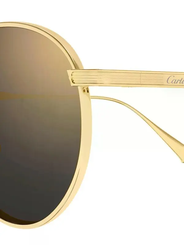 CARTIER Round-frame Sunglasses