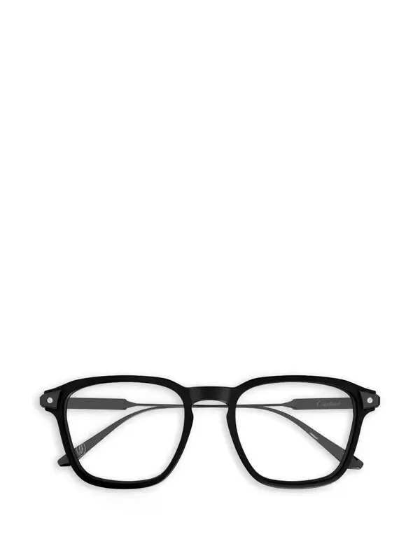 CARTIER Square-frame Glasses - Black