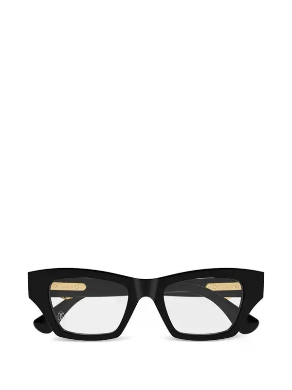 CARTIER Browline Eyeglasses - Black