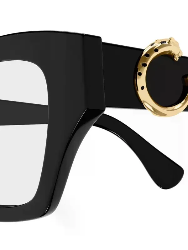 Cartier Browline Eyeglasses - Black