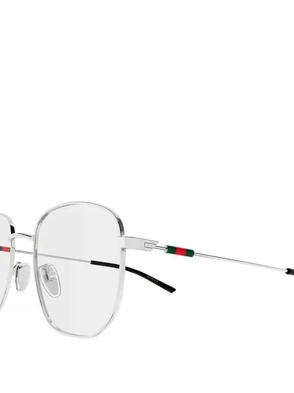 Gucci Geometric Rimless Glasses