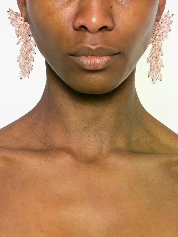 SELF-PORTRAIT Beaded Drop Earrings