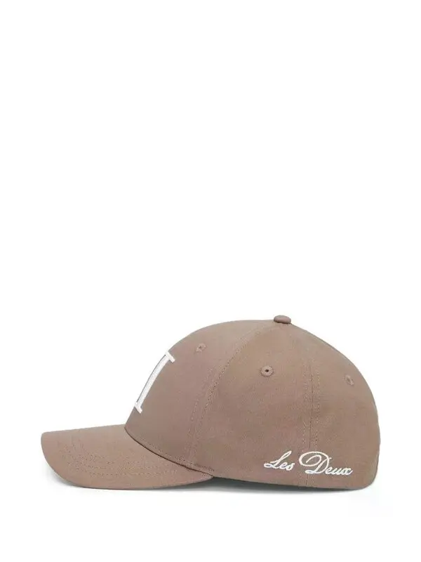 LES DEUX Embroidered Baseball Cap - Neutrals