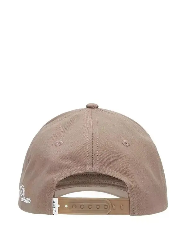 LES DEUX Embroidered Baseball Cap - Neutrals