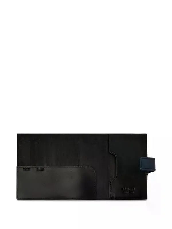 LANCEL Leon Leather Cardholder - Blue