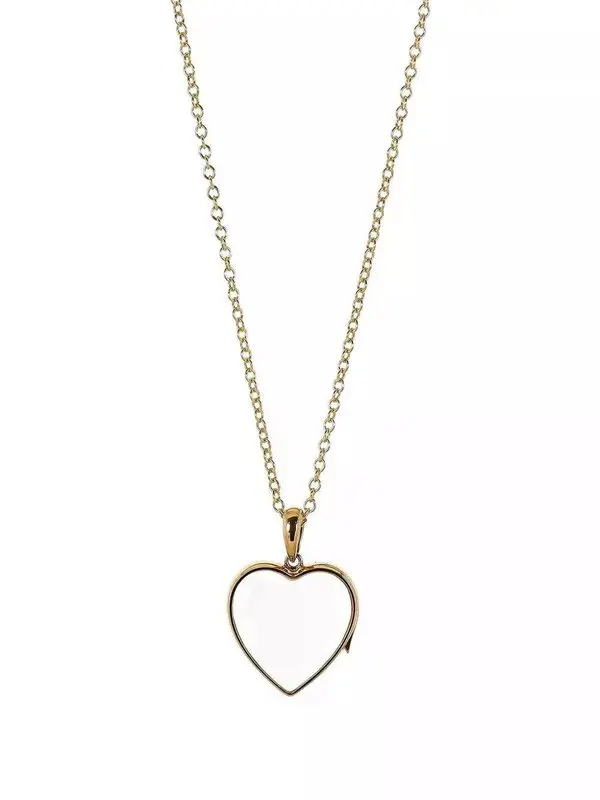 Loquet Heart Locket Necklace - Gold