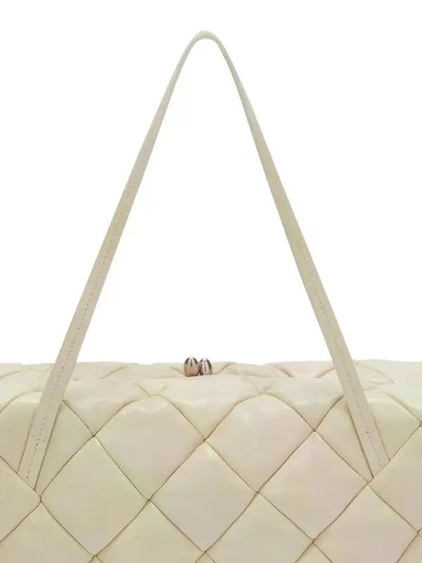JIL SANDER Woven-detail Shoulder Bag