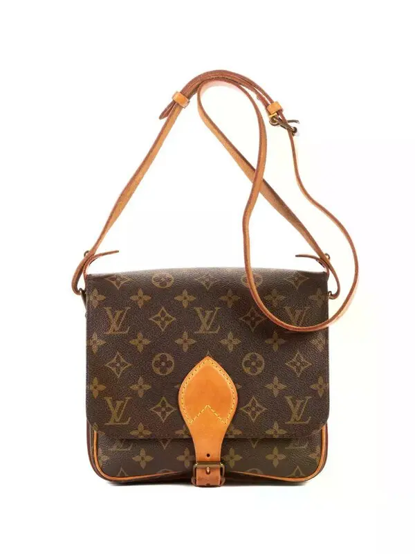 LOUIS VUITTON Cartouchiere Mm Monogram Crossbody Bag