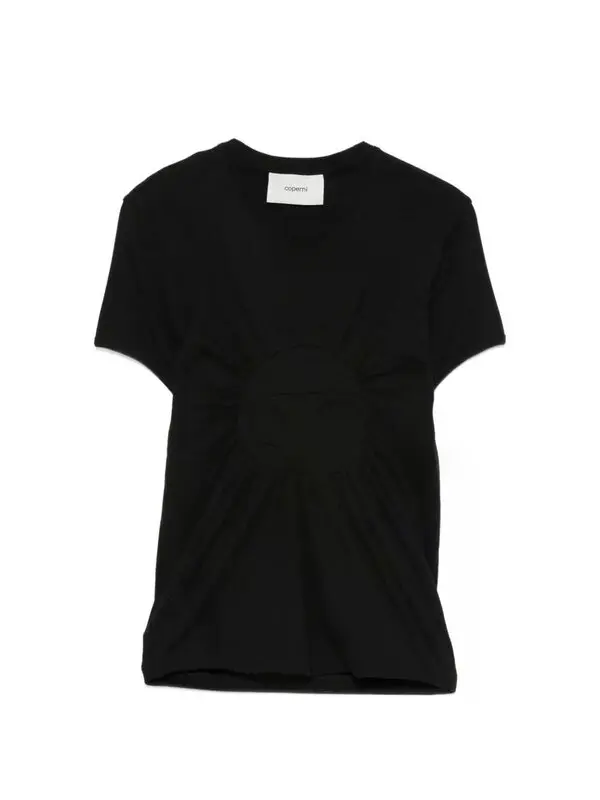 Coperni Gathered-detail T-shirt