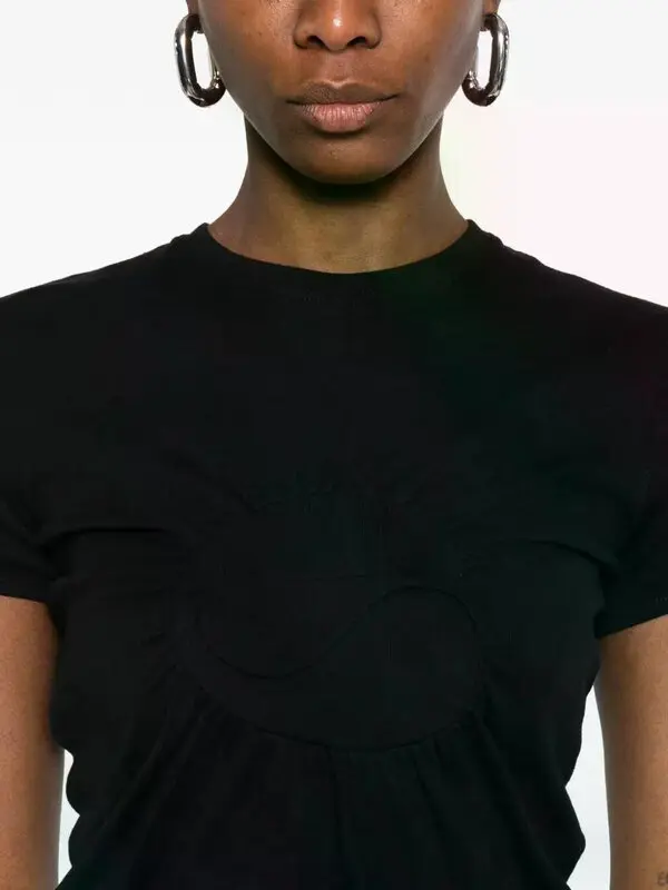 Coperni Gathered-detail T-shirt