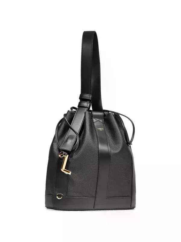 LANCEL Grain-leather Bucket Bag