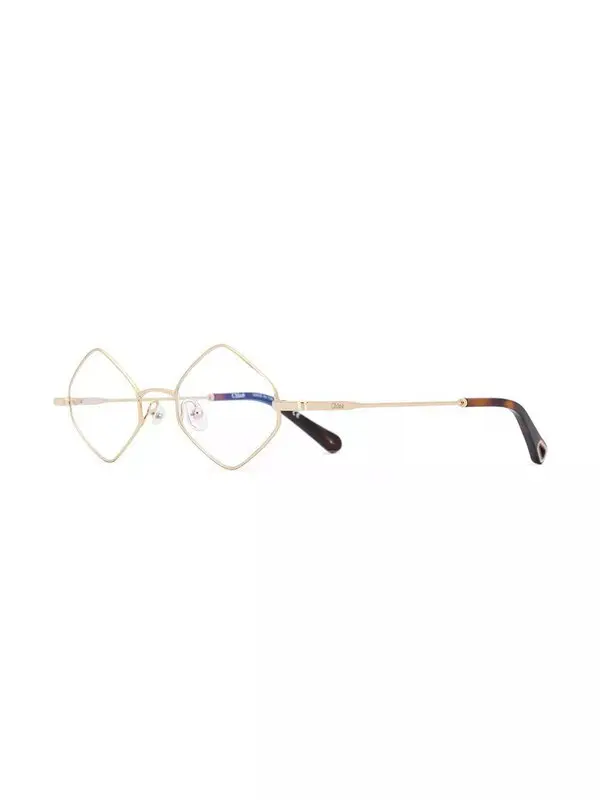 Chloé Hexagonal Logo Glasses