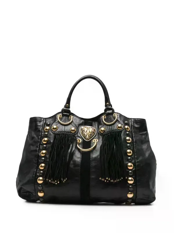 Gucci 2010s Babouska Leather Tote Bag