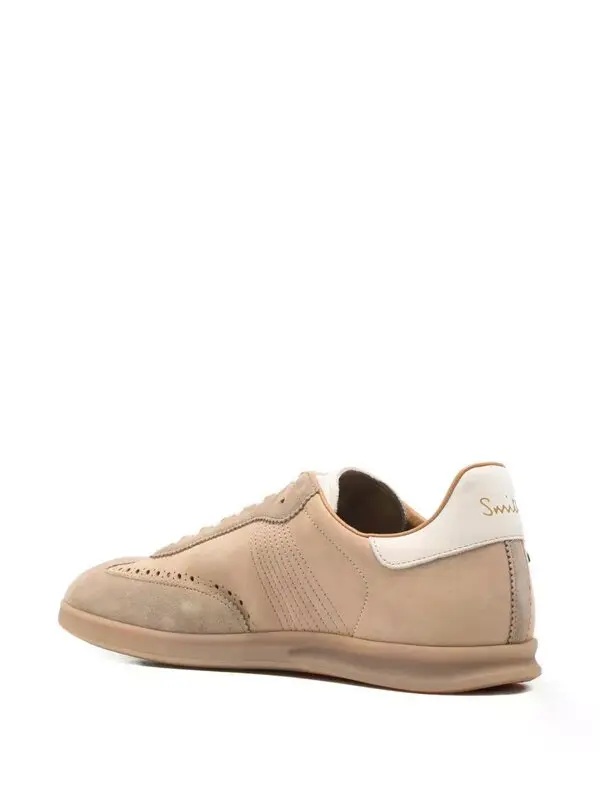 Paul Smith Brogue Leather Sneakers - Neutrals