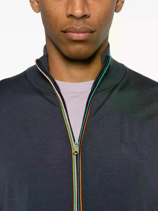 Paul Smith Signature Stripe Zip-through Cardigan