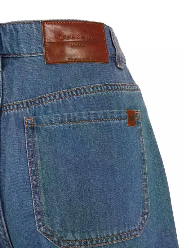 Max Mara Button-fastening Wide Leg Jeans