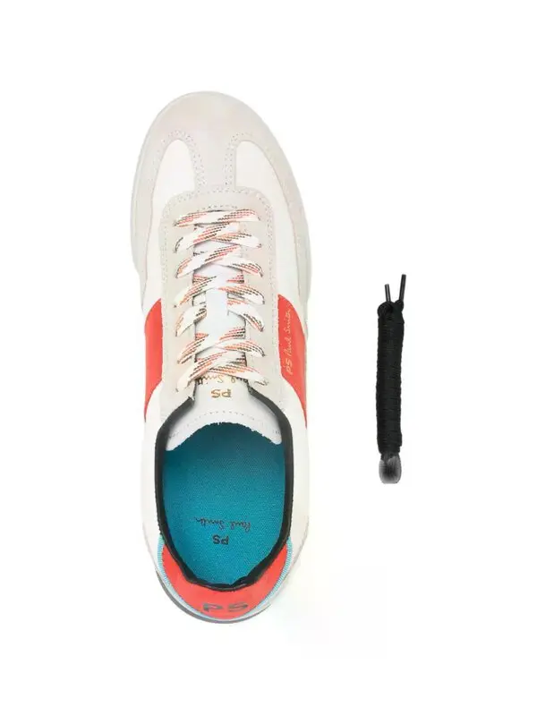 Paul Smith Dover Suede-panel Sneakers - Neutrals