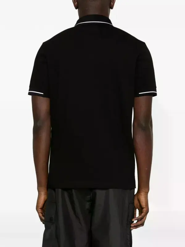 Moncler Piqué Trim Polo Shirt