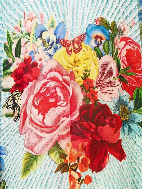Camilla Floral-print Kimono