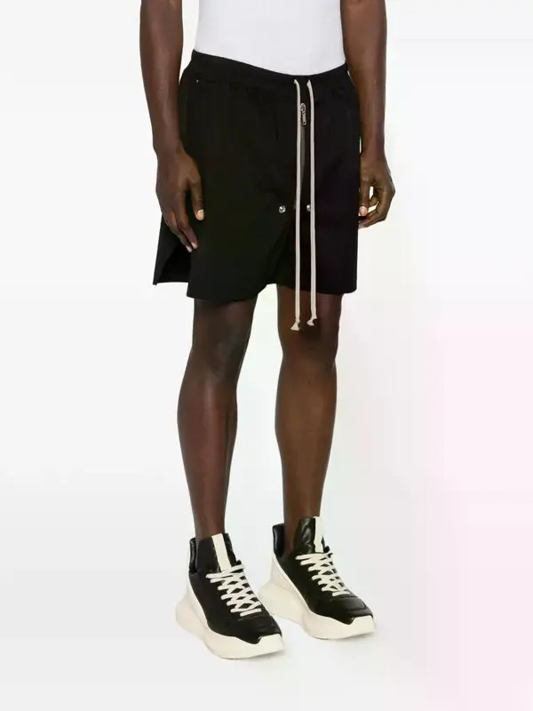 Rick Owens Zip Drawstring Shorts