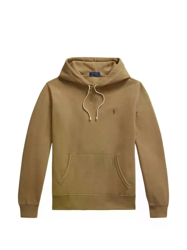 Polo Ralph Lauren Drawstring Kangaroo-pocket Hoodie - Brown