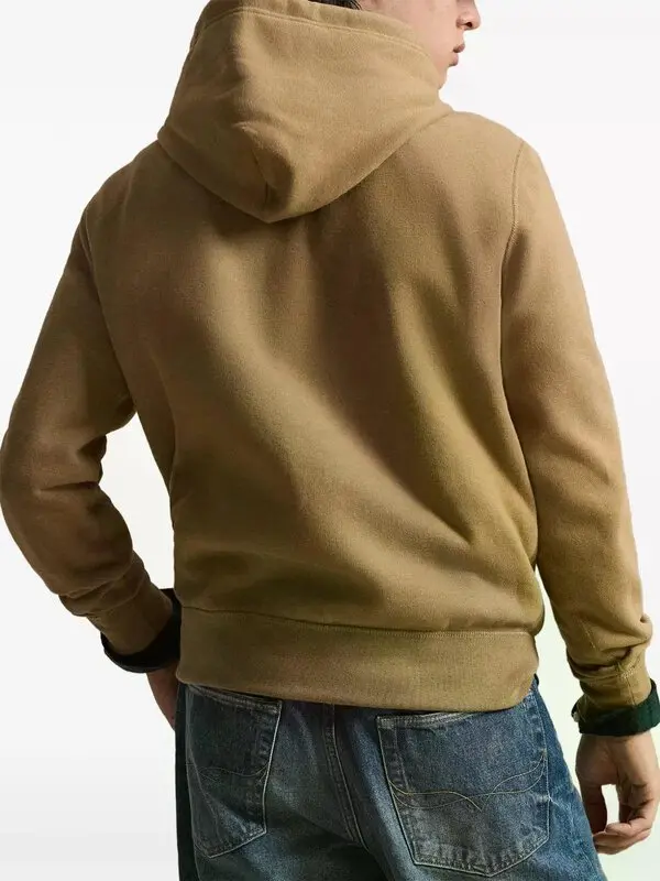 Polo Ralph Lauren Drawstring Kangaroo-pocket Hoodie - Brown
