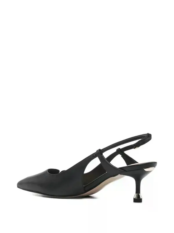 Liu Jo Nappa Leather Slingbacks - Black