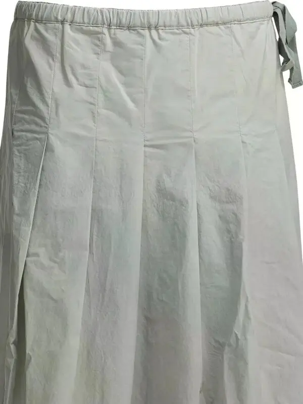 Soeur Elasticated-waist Pleated Maxi Skirt - Grey