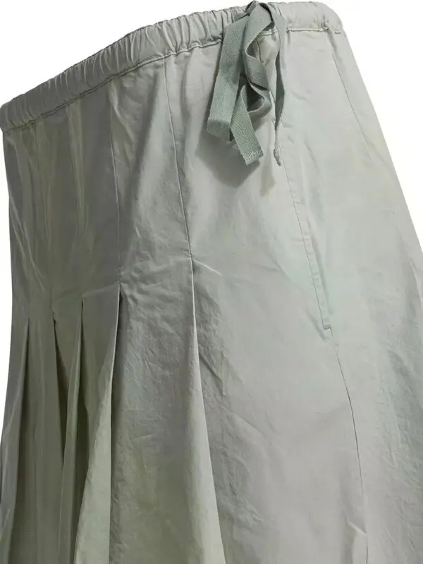 Soeur Elasticated-waist Pleated Maxi Skirt - Grey