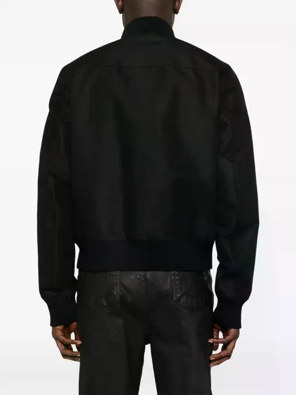 Rick Owens Zip-fastening Bomber Jacket - Black