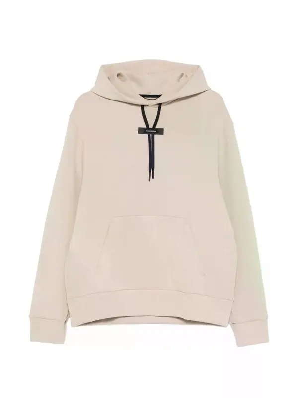 On Focus Drawstring Hoodie - Neutrals