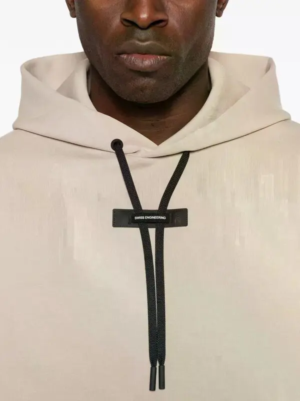 On Focus Drawstring Hoodie - Neutrals