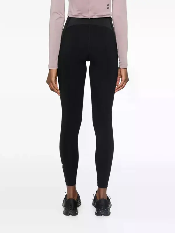 On Logo-print Performance Tights