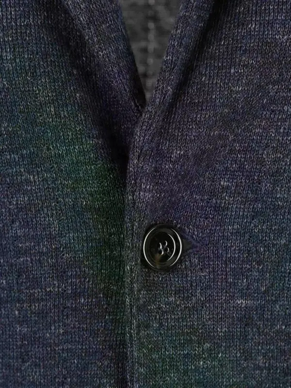 LARDINI Patch-pocket Blazer - Blue