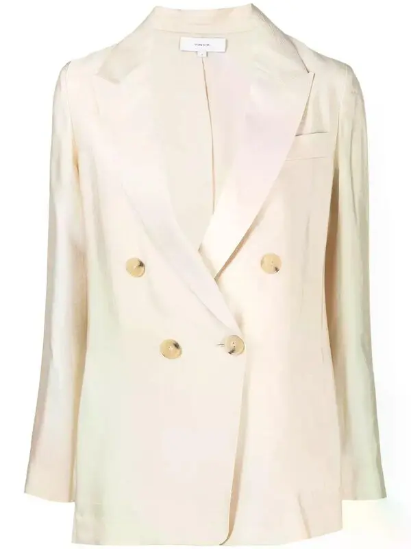 Vince Double-breasted Tailored Blazer