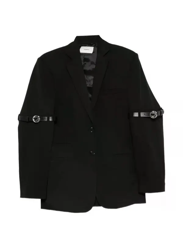 Coperni Belt-detail Single-breasted Blazer
